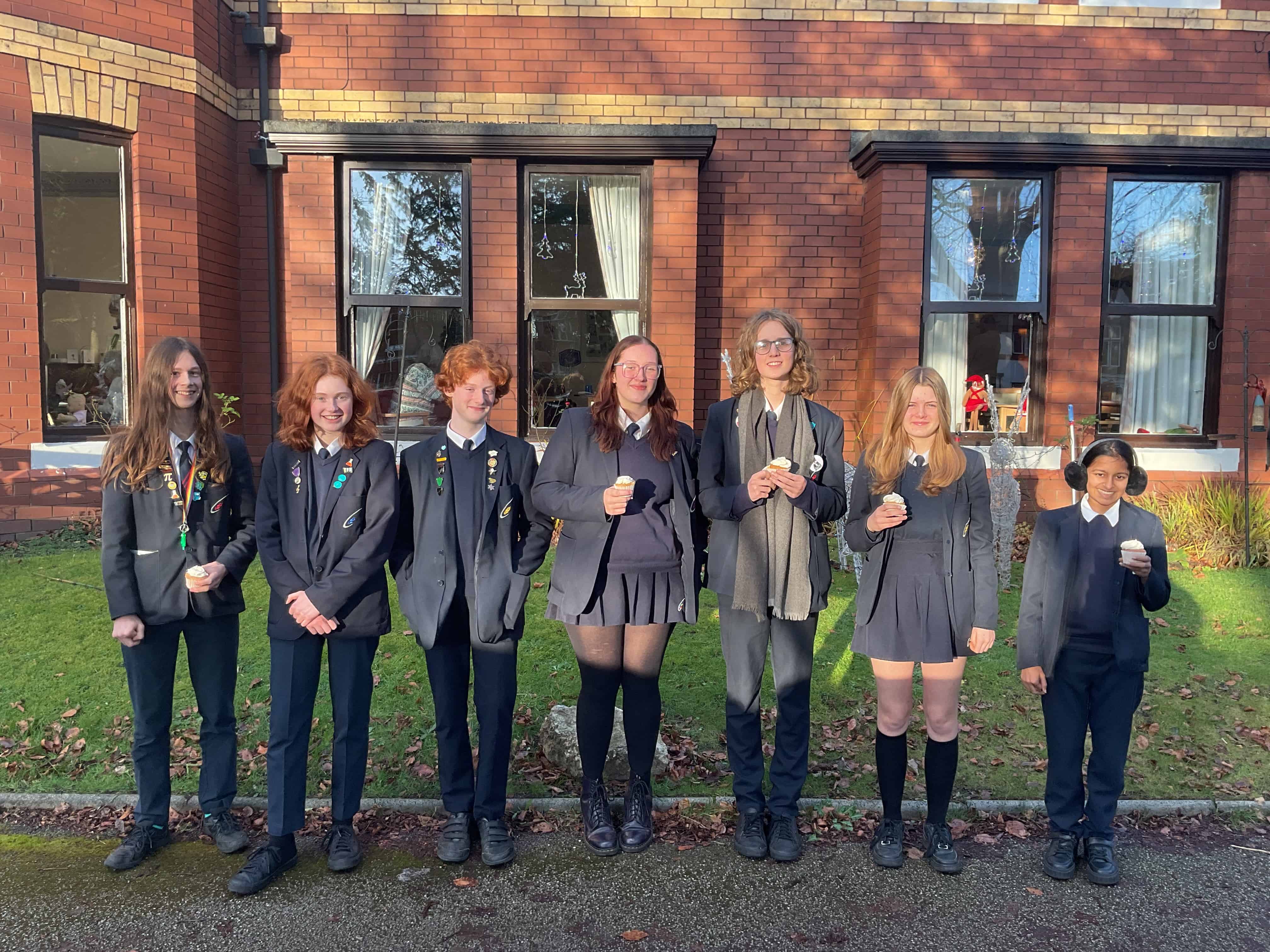 School council visits Priestnall Court- Priestnall School