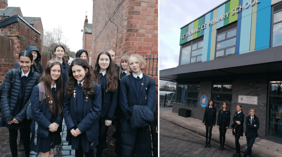 MFL Ambassadors visit local primaries - Priestnall School
