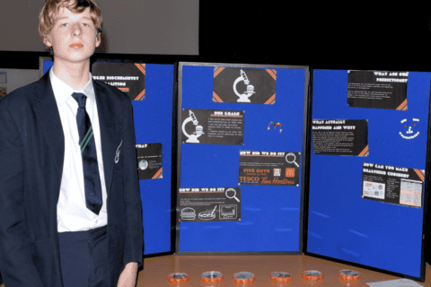 Students explore Time in Science Fair - Priestnall School